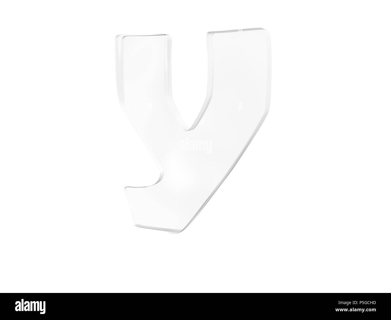 typography 3d render isolated on white background Stock Photo - Alamy