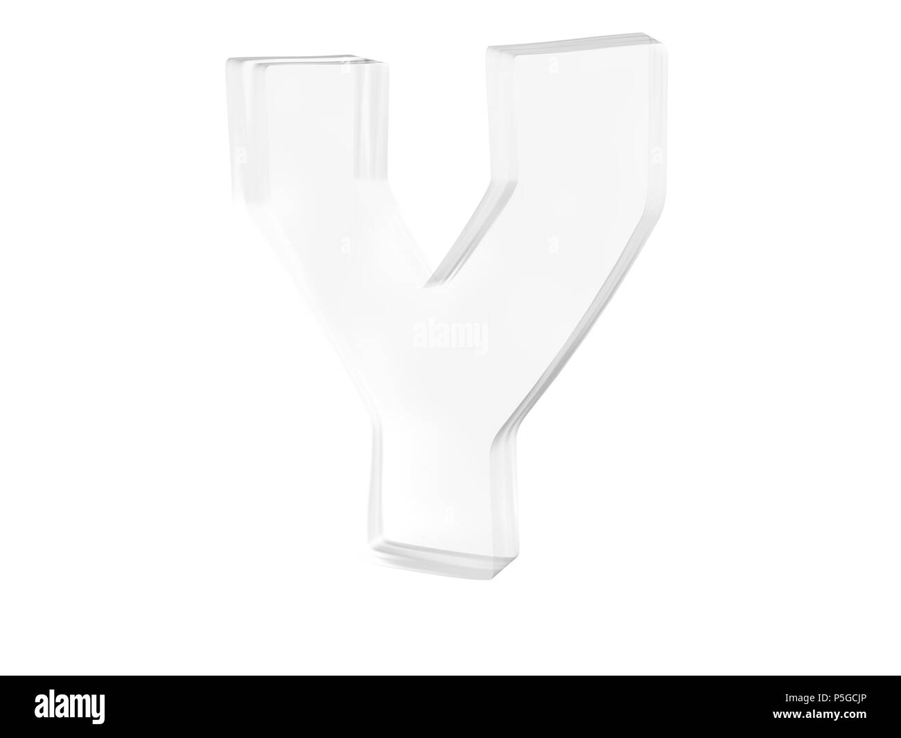 typography 3d render isolated on white background Stock Photo - Alamy