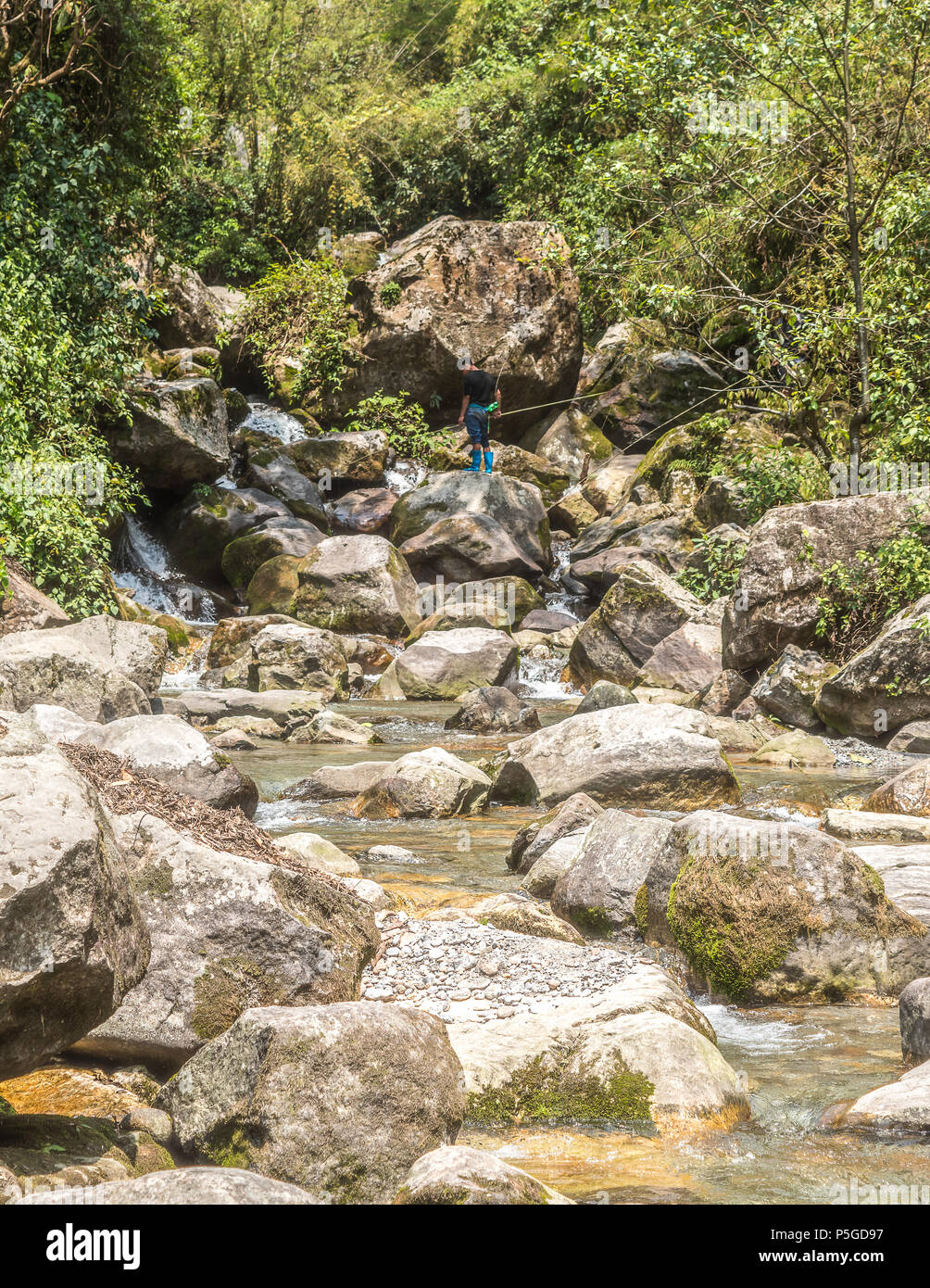 This Kuikhola/Kali Khola waterfalls is on the way to Old Silk Route ...