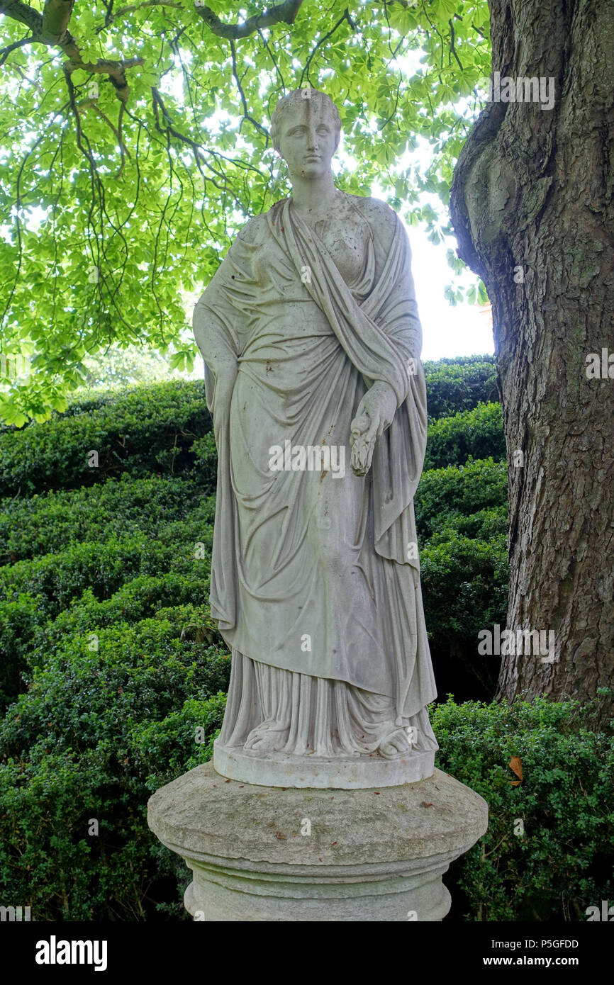 N/A. English: Statue in the gardens of Waddesdon Manor ...