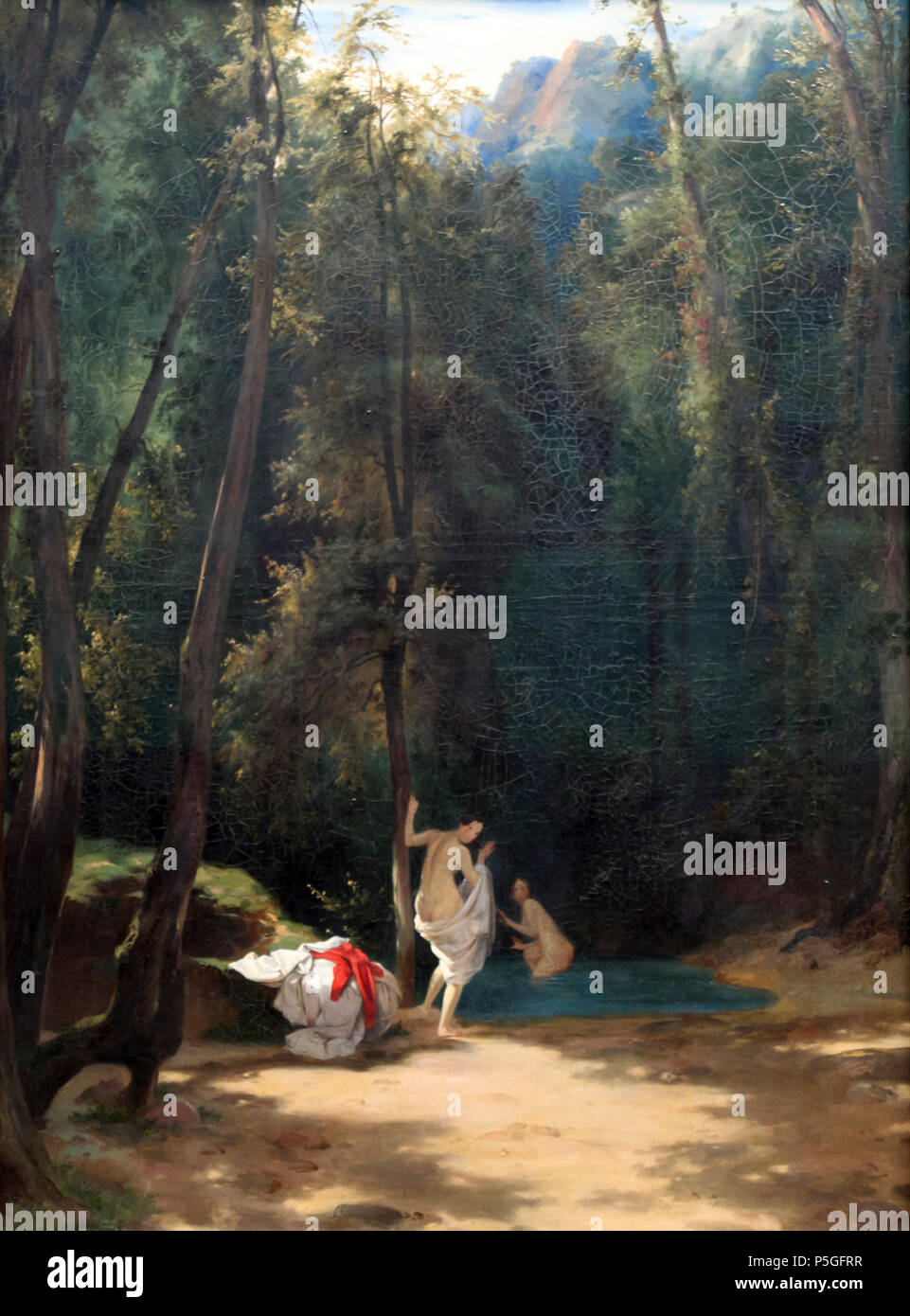 1835 Blechen Park von Terni anagoria.JPG Stock Photo - Alamy