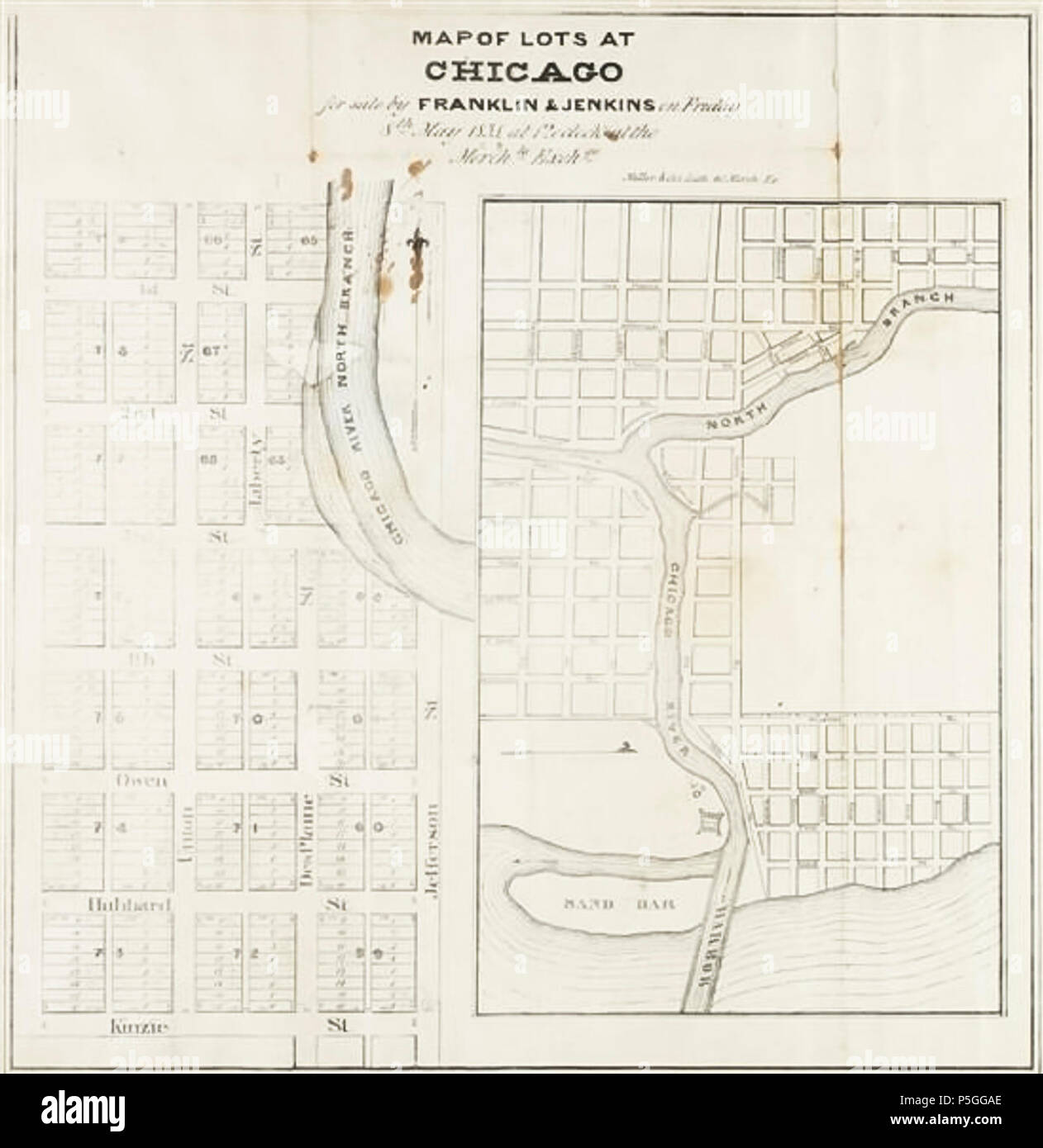 1835 map hi-res stock photography and images - Alamy