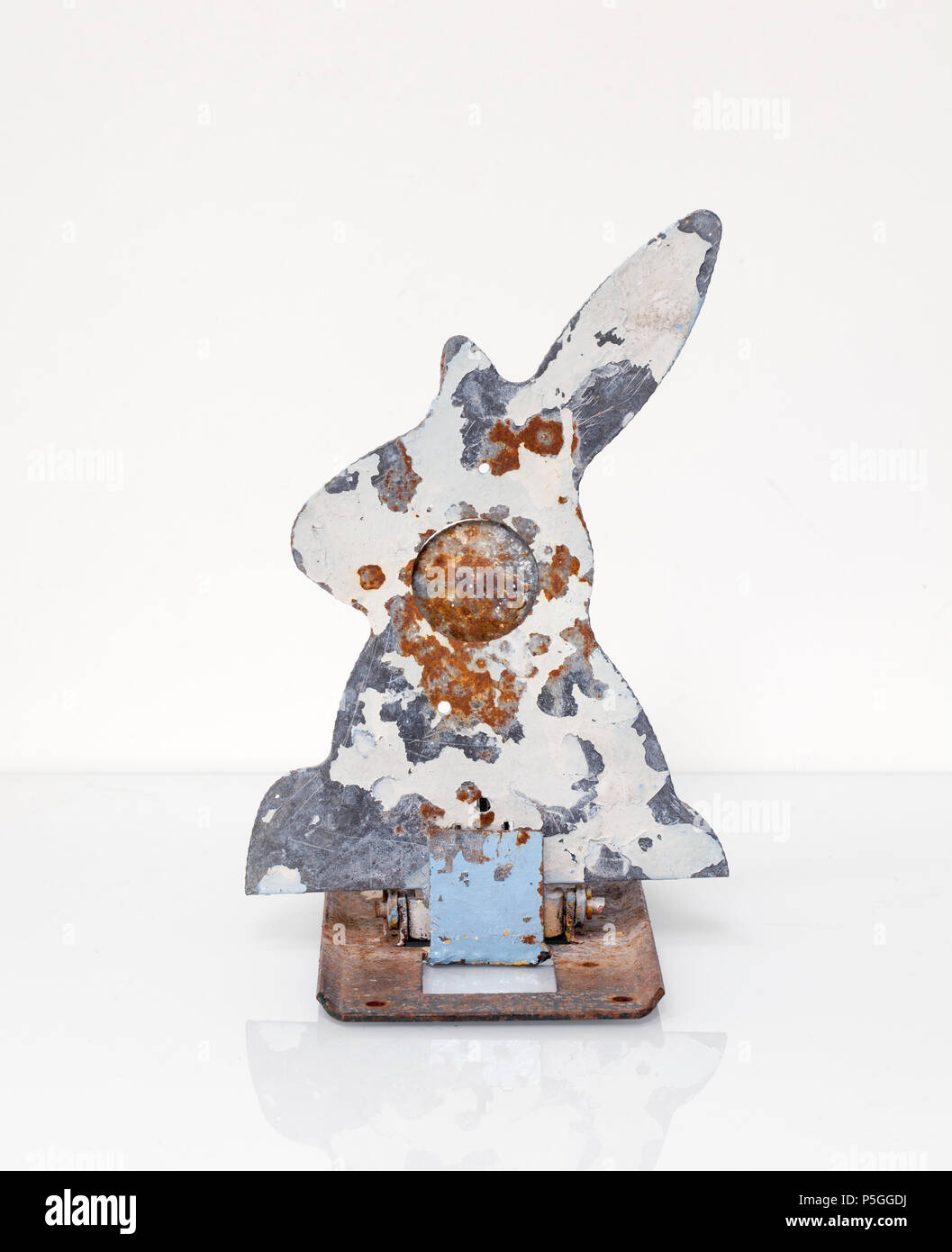 Vintage Rabbit Shaped Shooting Target Stock Photo - Alamy