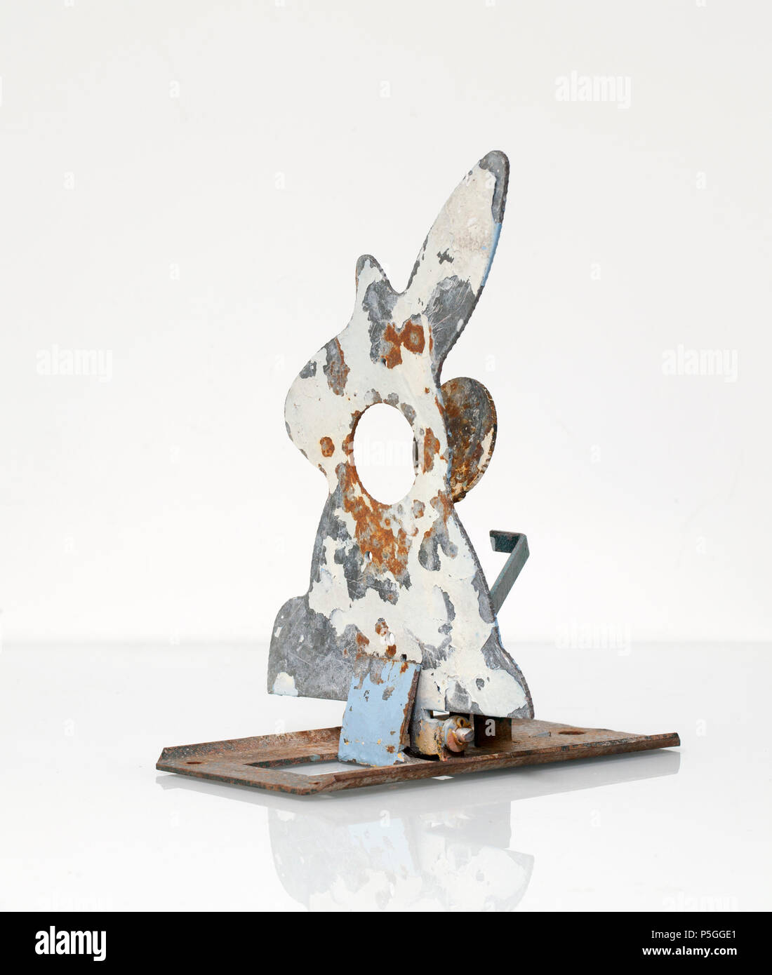 Vintage Rabbit Shaped Shooting Target Stock Photo - Alamy