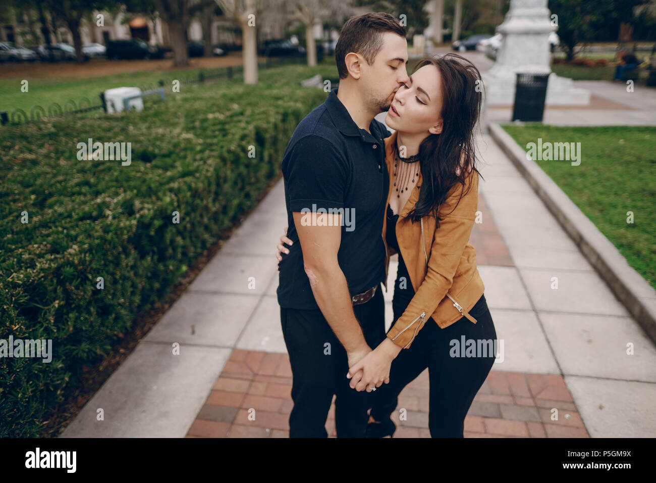 young couple together Stock Photo - Alamy