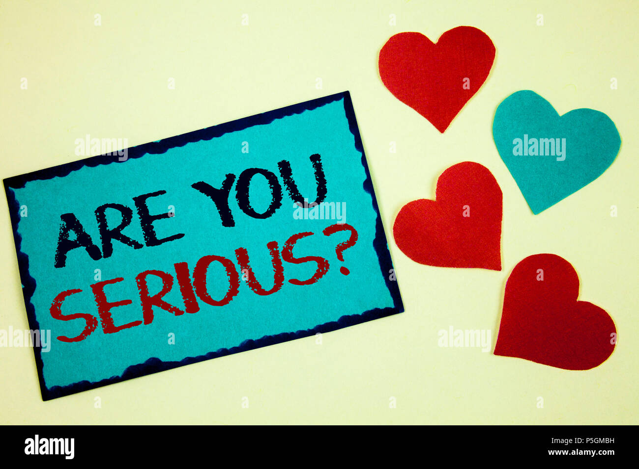 Word writing text Are You Serious Question. Business concept for Have ...