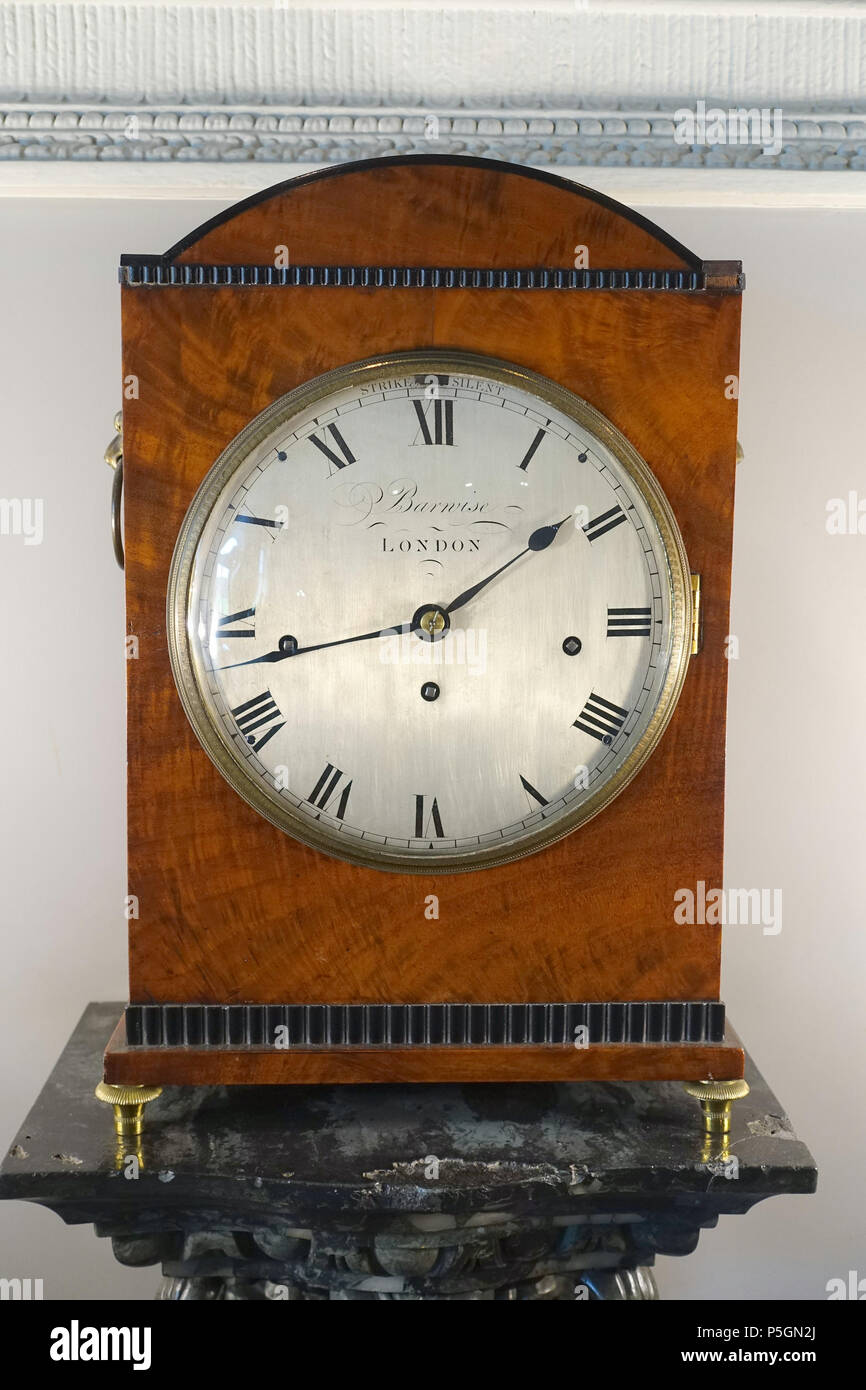 N/A. English: Clock, Barwise, London, late 1700s to early 1800s ...