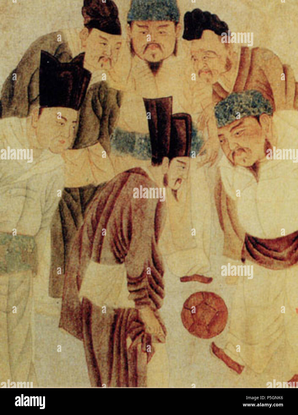 Emperor taizu playing cuju hi-res stock photography and images - Alamy