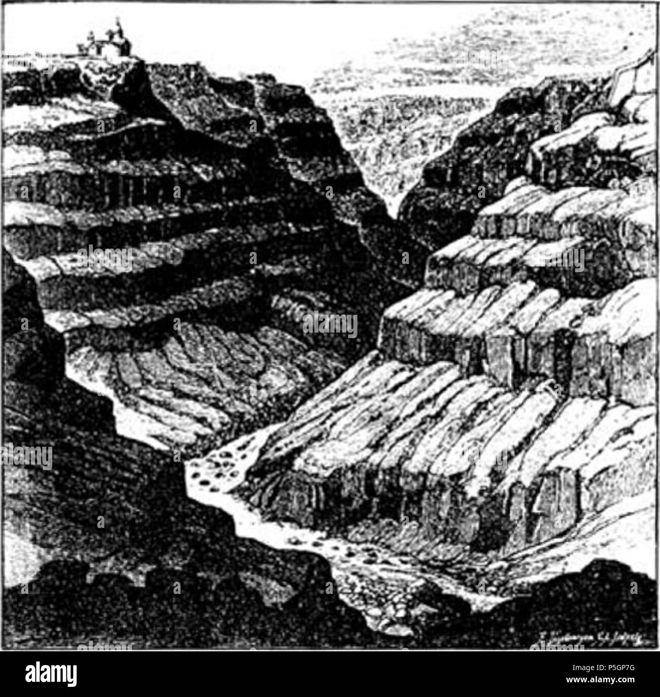 Canyon slope Black and White Stock Photos & Images - Alamy