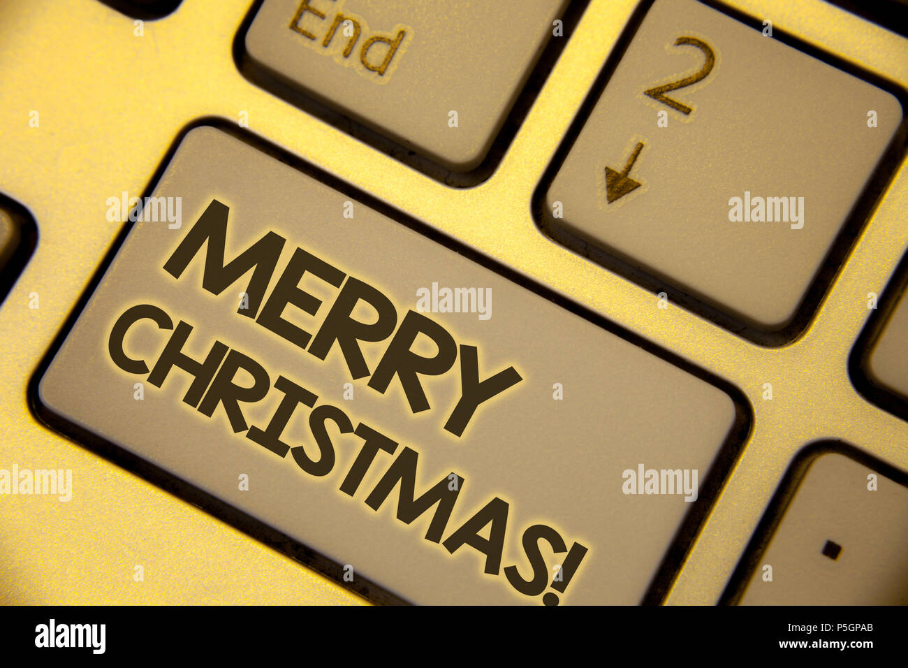 Writing note showing Merry Christmas Motivational Call. Business photo ...