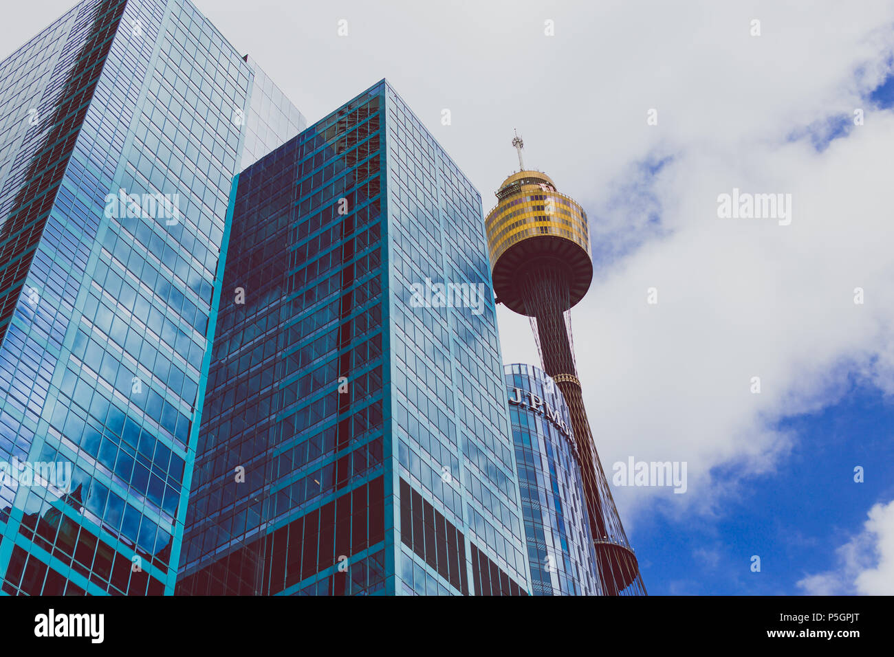 Westfield mall sydney tower hi-res stock photography and images - Alamy