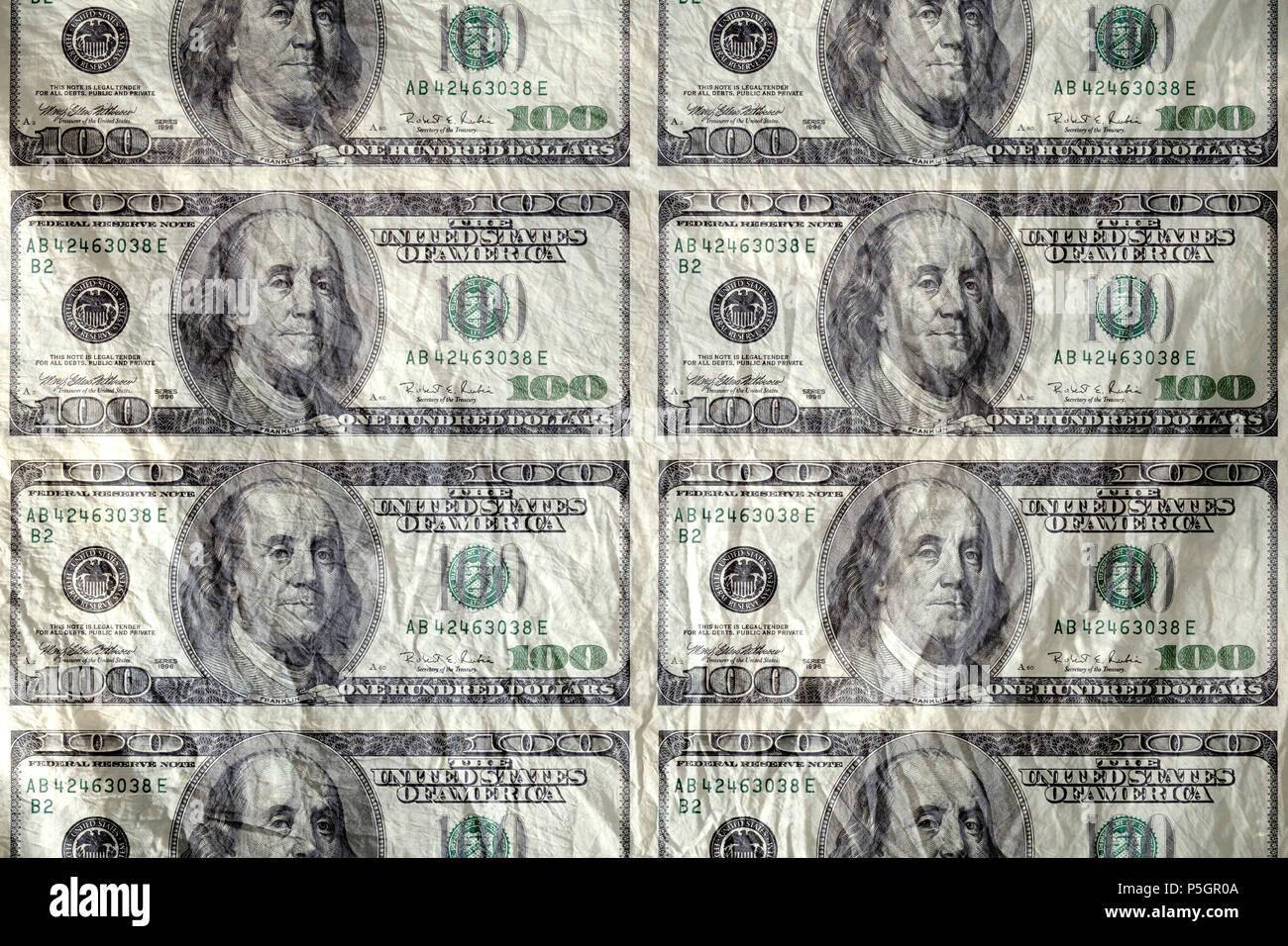 conceptual background image of us paper currency Stock Photo - Alamy