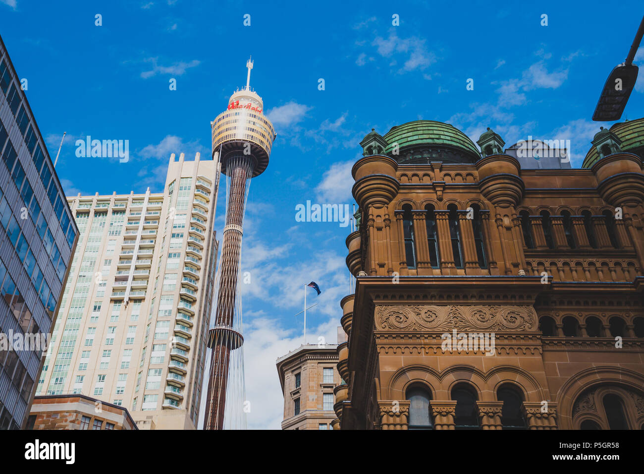 SYDNEY, AUSTRALIA - December 28th, 2014: architecture in the shopping ...