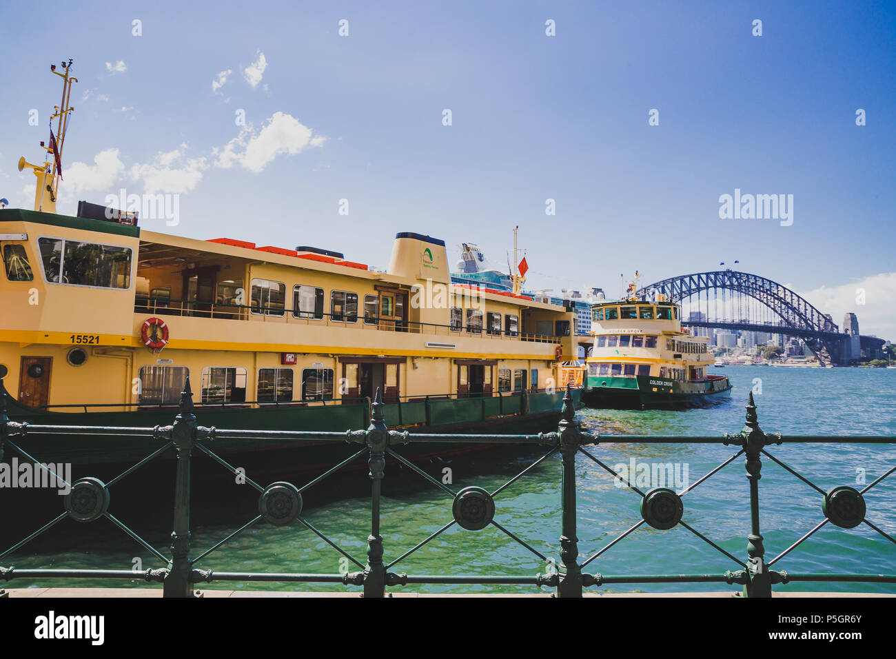 SYDNEY, AUSTRALIA - December 26th, 2014:view of the Sydney Harbour ...