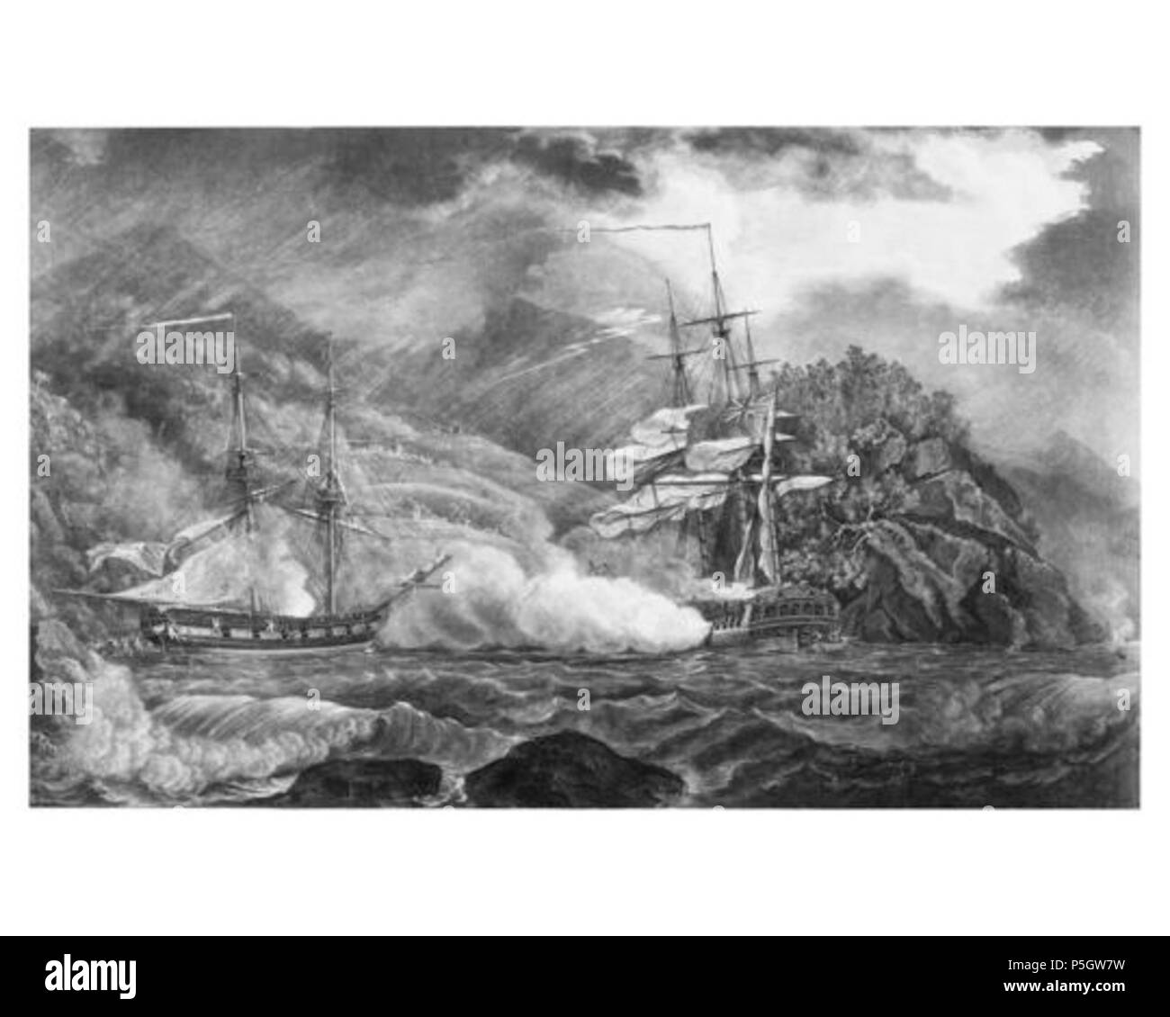 French navy battle Cut Out Stock Images & Pictures - Alamy