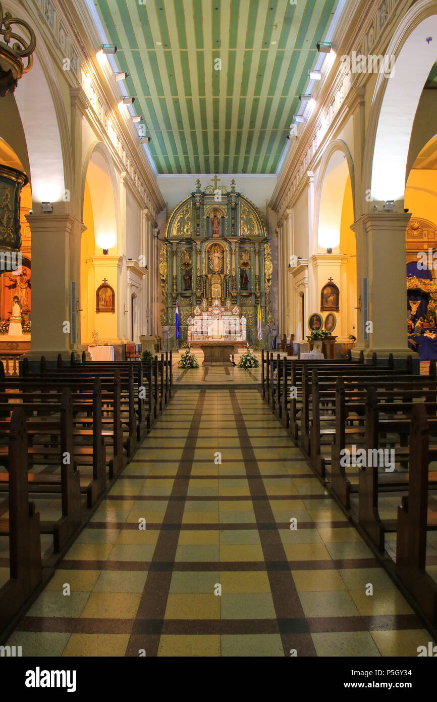 Interior of Metropolitan Cathedral of Our Lady of the Assumption in ...