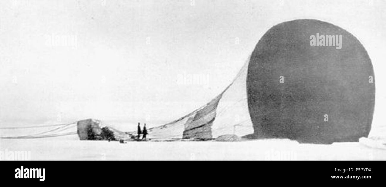 N/A. Photo taken by Nils Strindberg, member of the disastrous Andrée ...