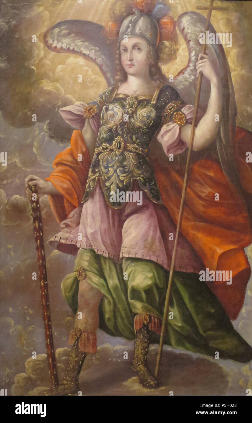 Archangel michael painting hi-res stock photography and images - Alamy