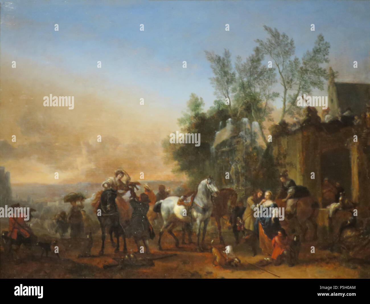 The Hunters' Return . English: The Hunters' Return by Philips Wouwerman ...