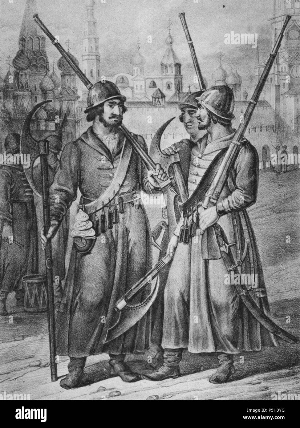 Weapons of the 17th century Black and White Stock Photos & Images - Alamy