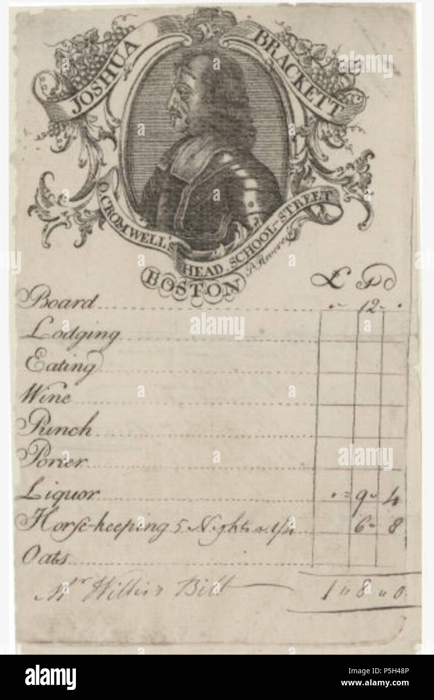 1768 boston hi-res stock photography and images - Alamy