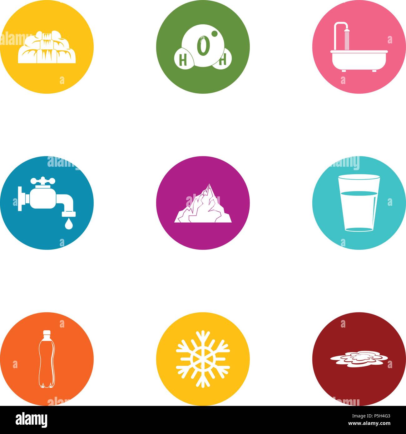 Area of drainage Stock Vector Images - Alamy