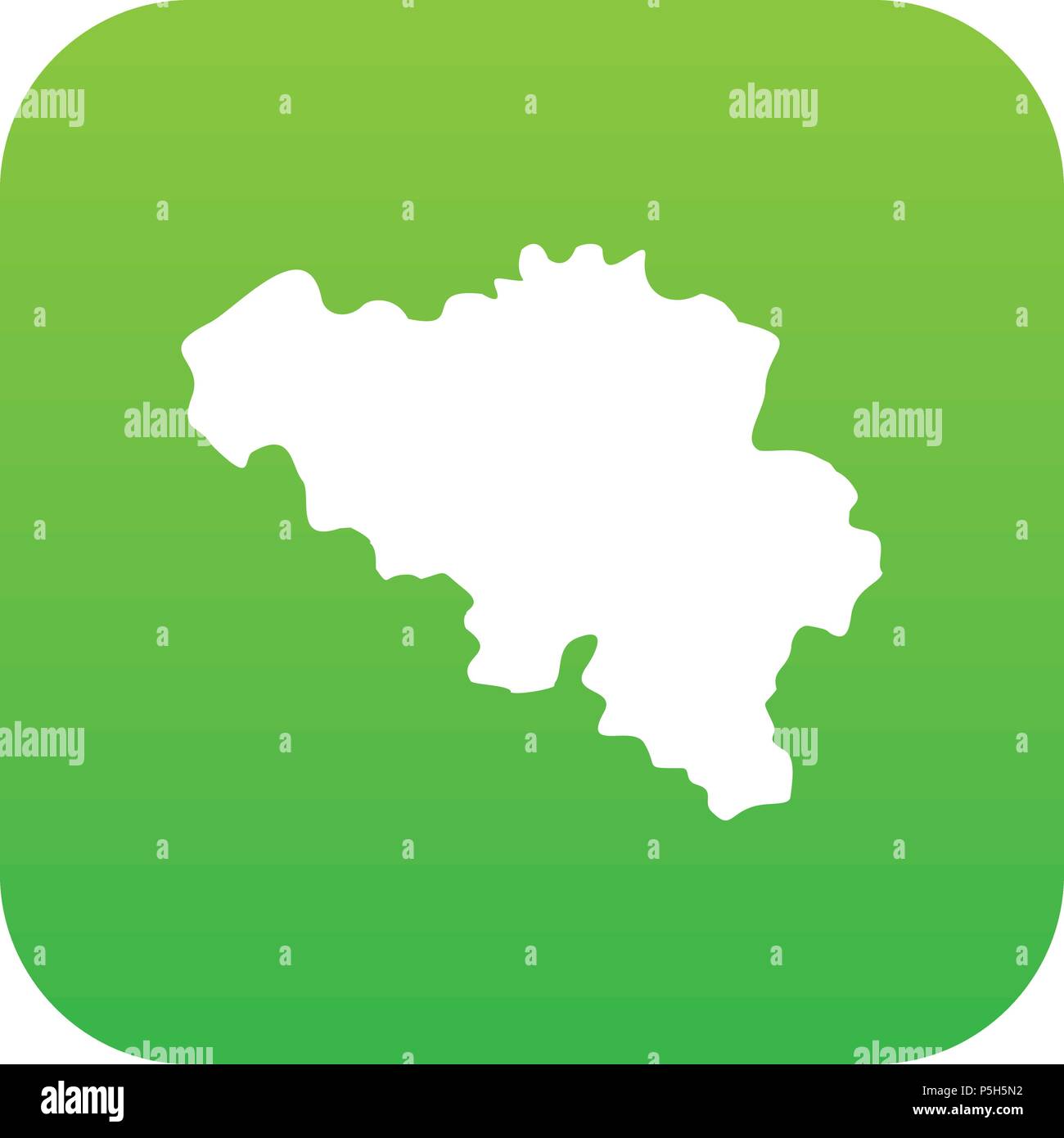 Germany map icon green vector Stock Vector Image & Art - Alamy