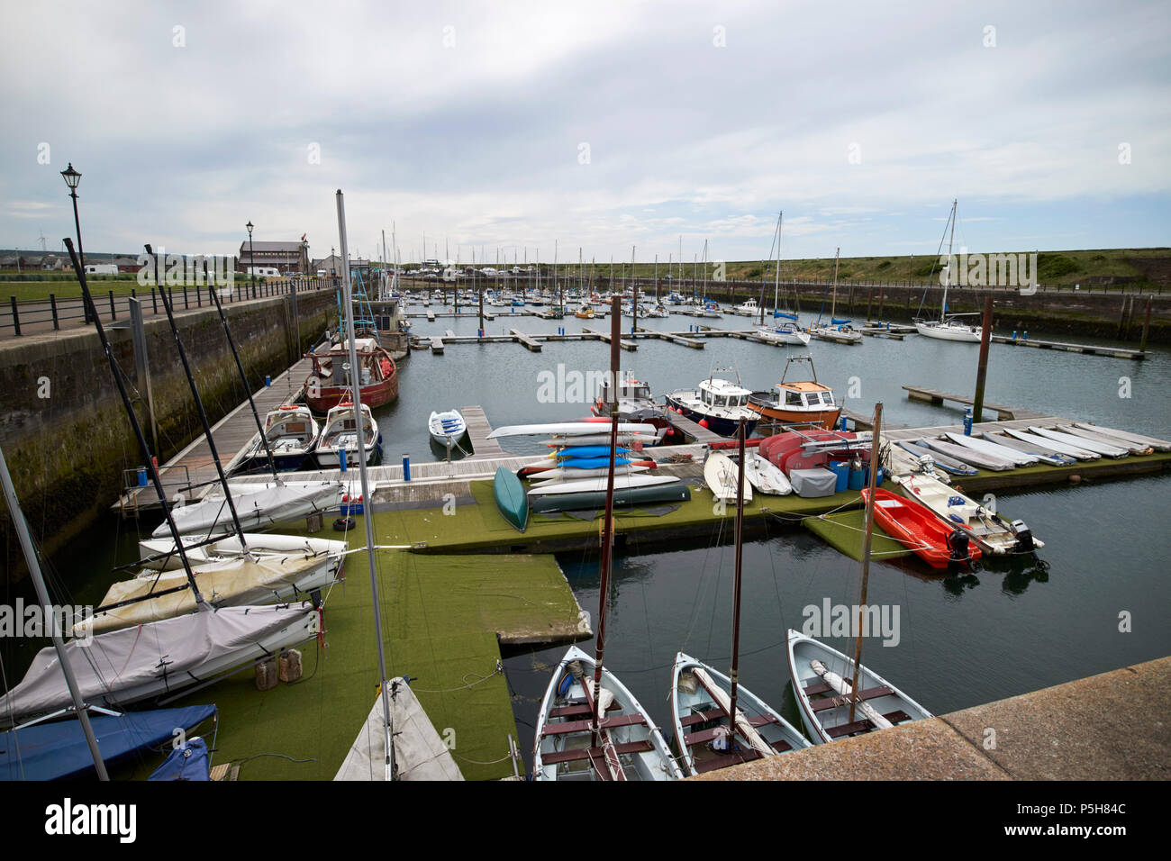 Maryport harbour maryport cumbria england hi-res stock photography and ...