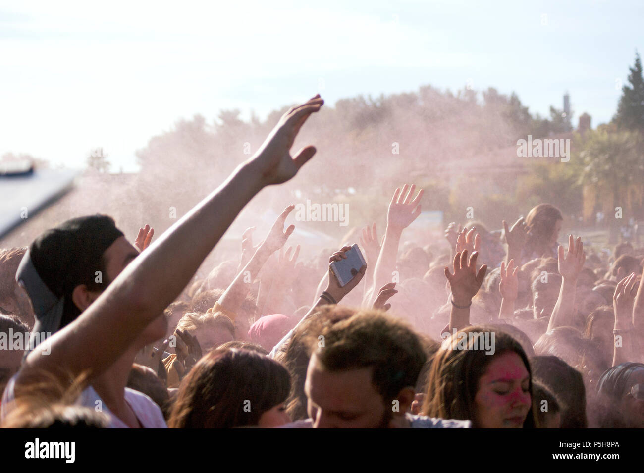 Powder paint festival hi-res stock photography and images - Alamy
