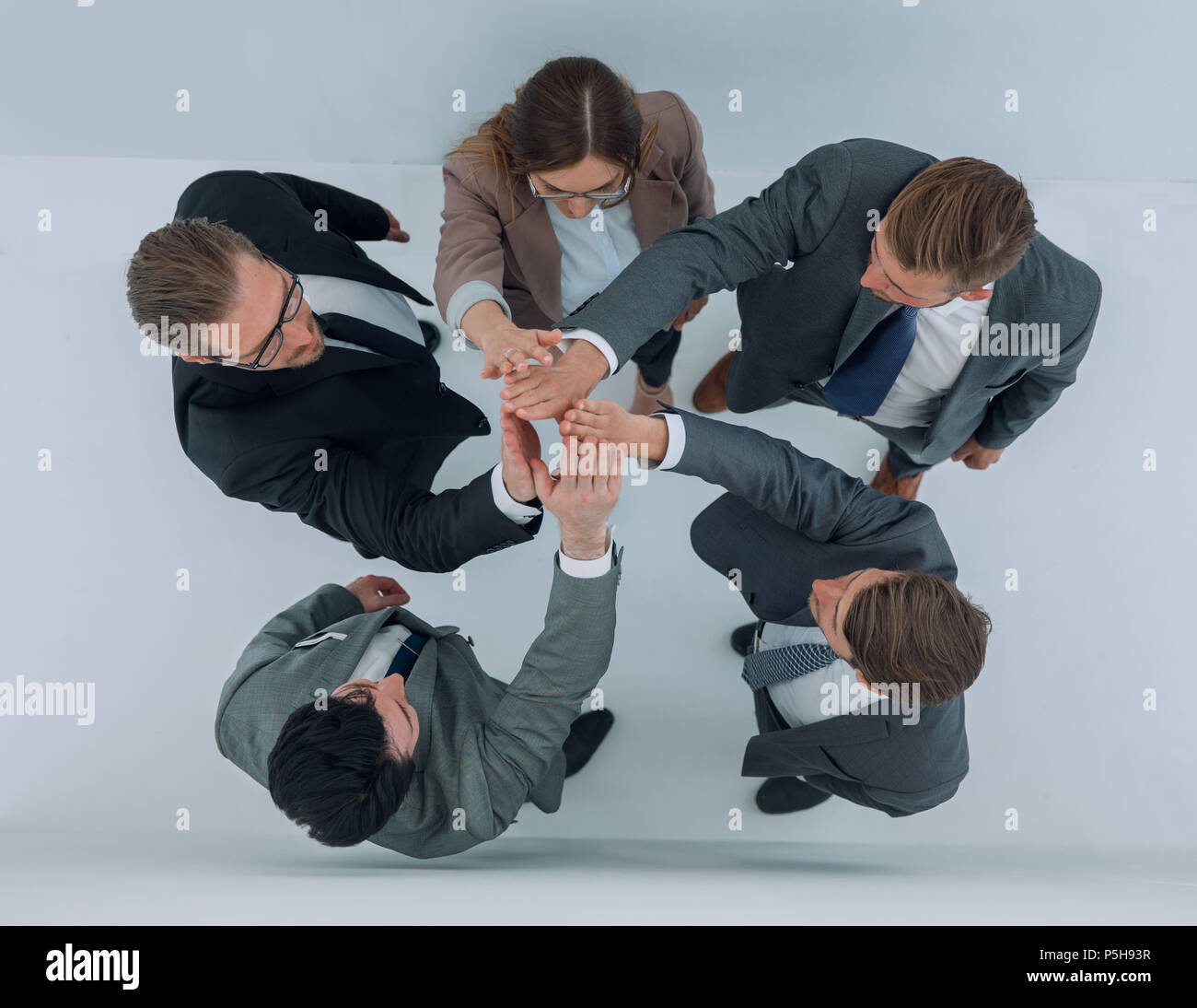 High five circle hi-res stock photography and images - Alamy