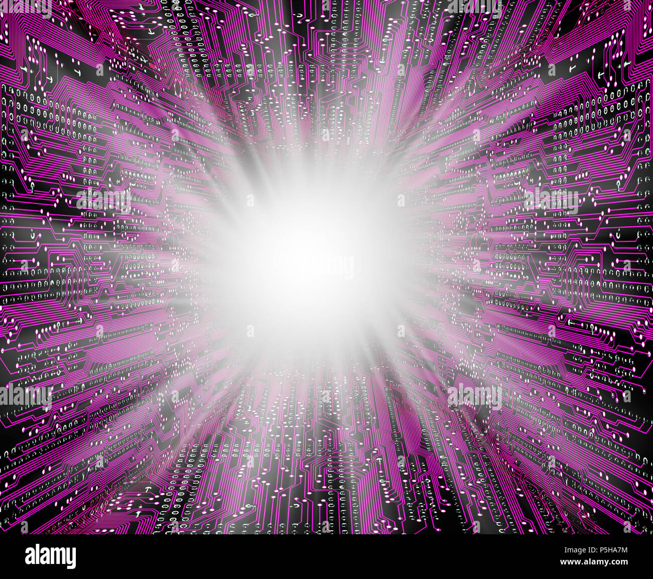 conceptual technology background of computer parts Stock Photo - Alamy