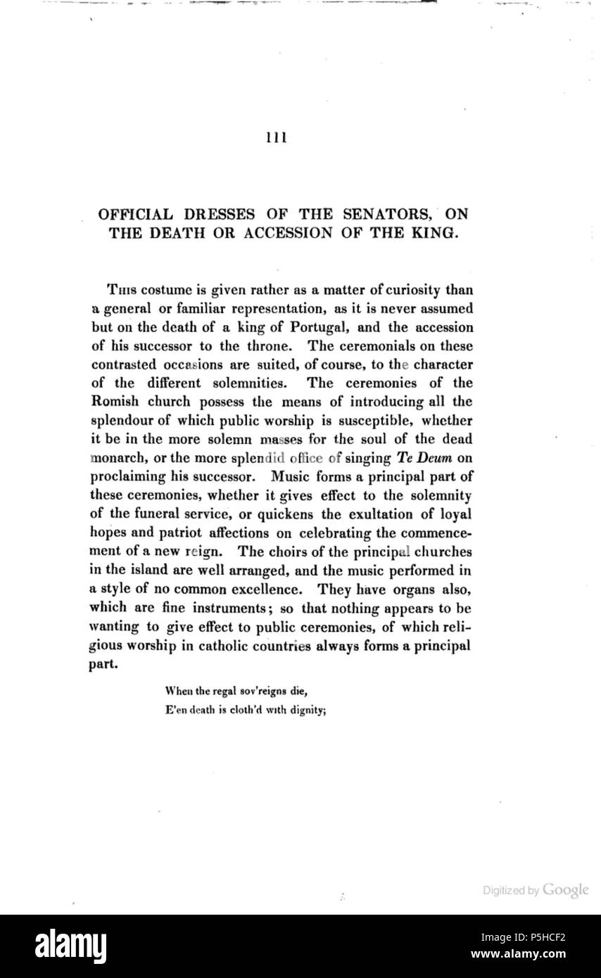 44 A History of Madeira, 1821, p. 111 Stock Photo - Alamy