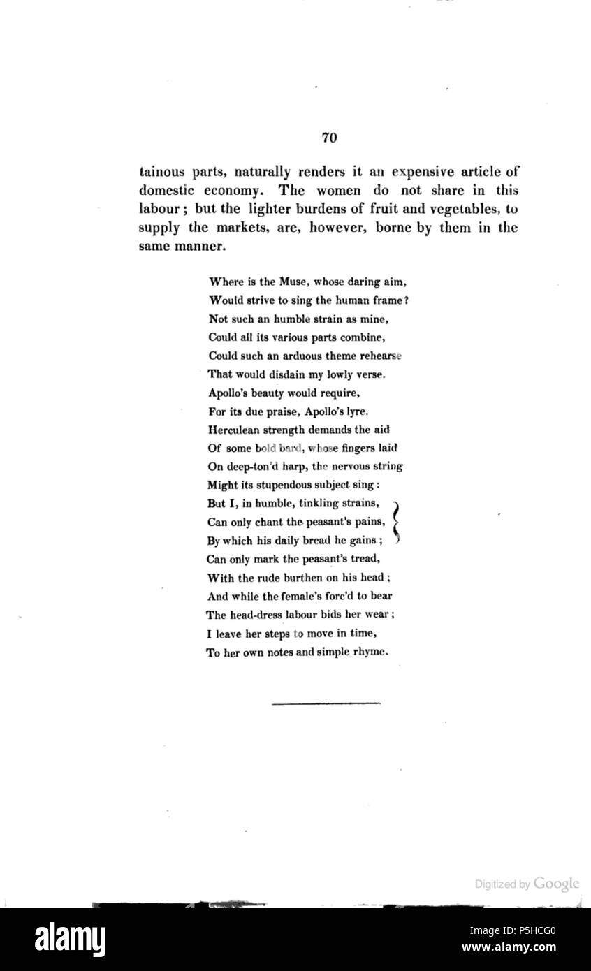 44 A History of Madeira, 1821, p. 70 Stock Photo - Alamy