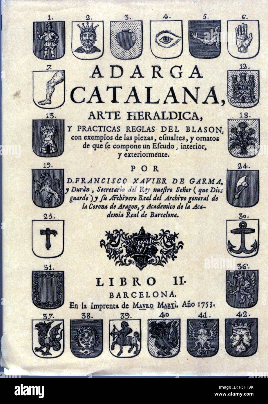 60 Adarga catalana Libro II Stock Photo - Alamy