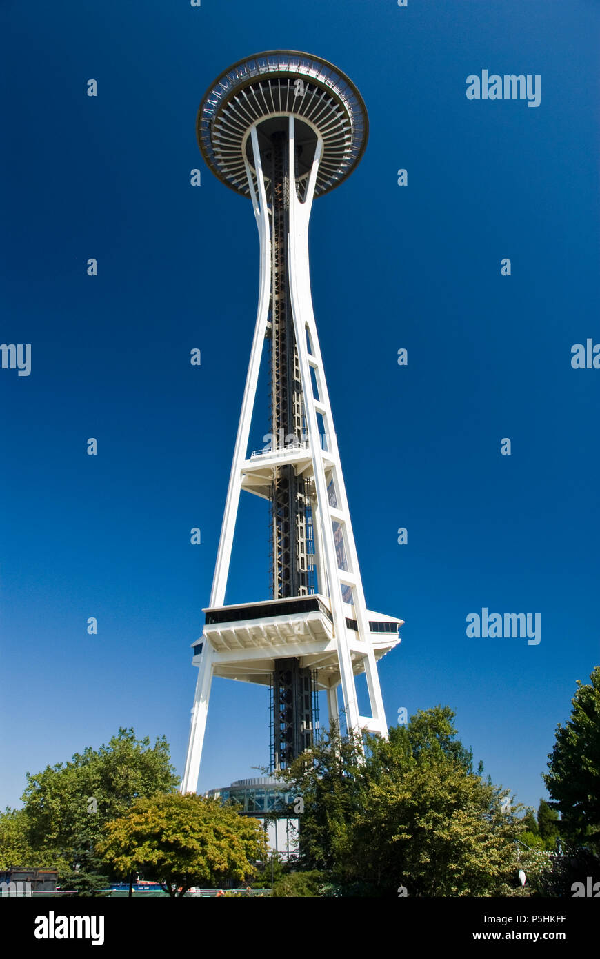 The Space Needle, located at the Seattle Center, was built for the 1962 ...