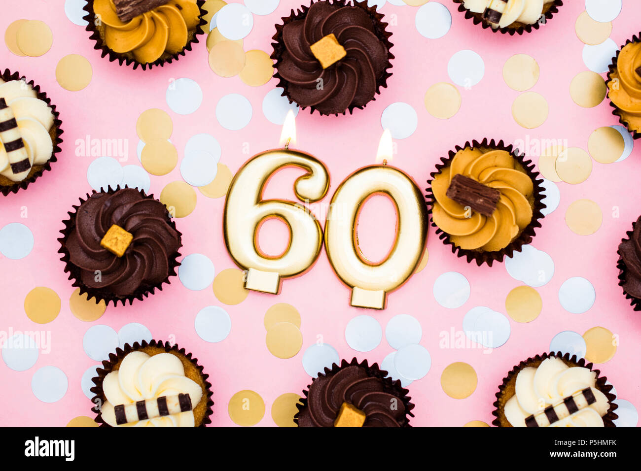 60th birthday cake hi-res stock photography and images - Alamy