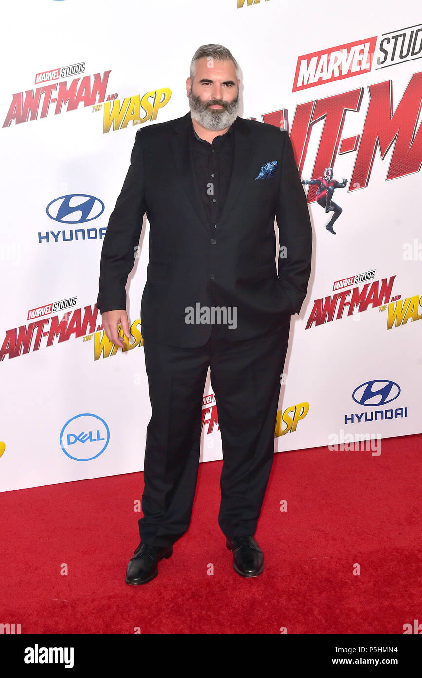 Benjamin Byron Davis attending the 'Ant-Man and The Wasp' world ...