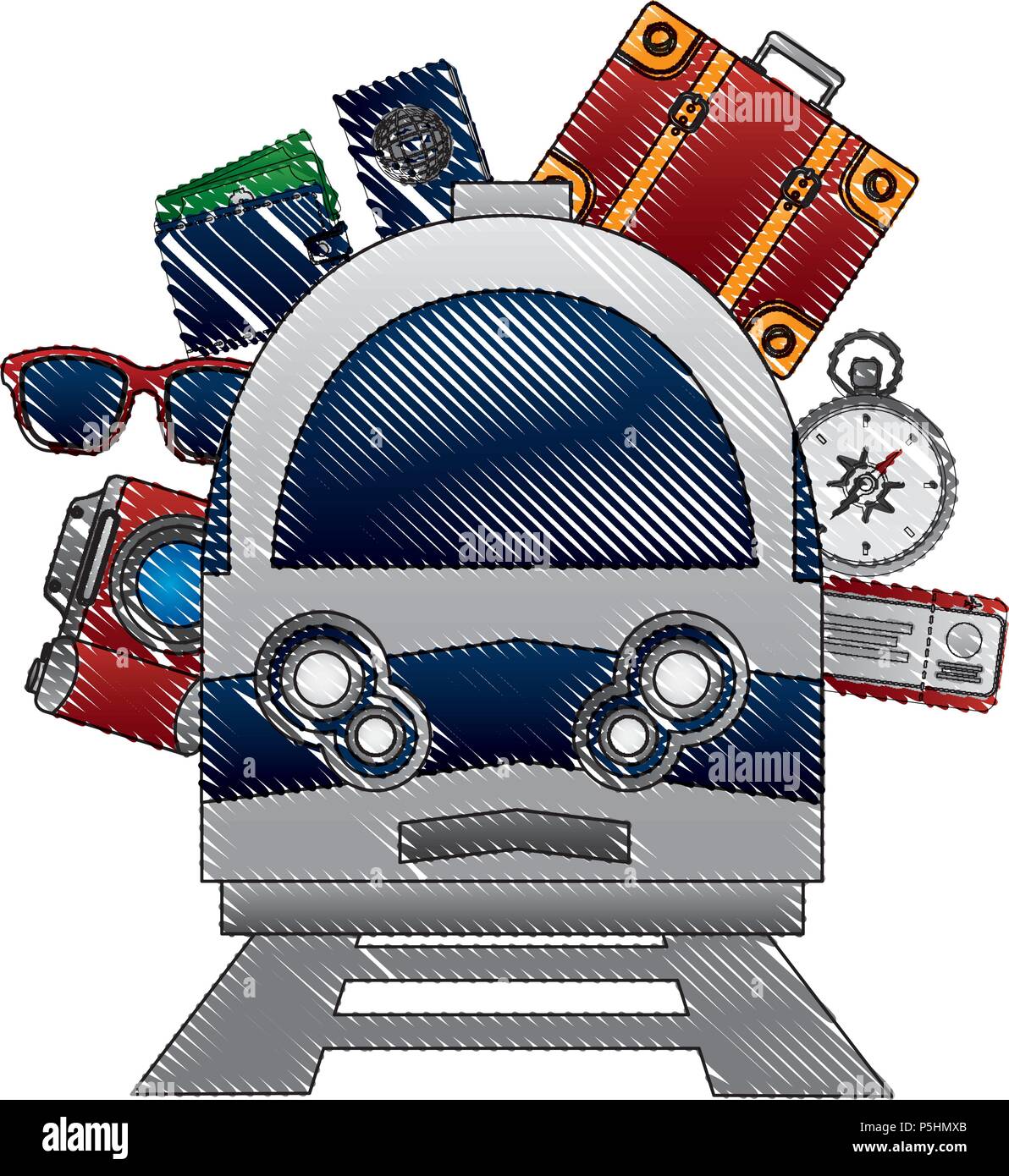 Camera rail Stock Vector Images - Alamy