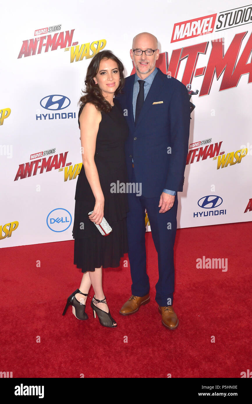 Peyton Reed and Sheila Reed attending the 'Ant-Man and The Wasp' world ...