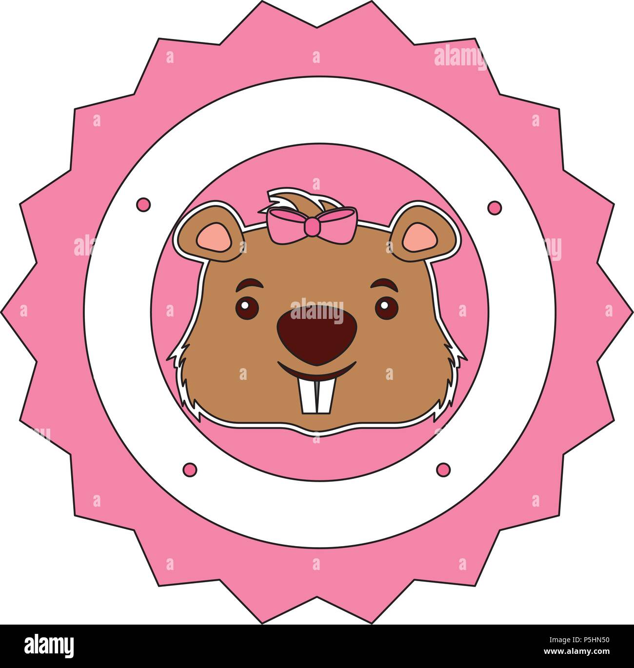 Beavers damage Stock Vector Images - Alamy