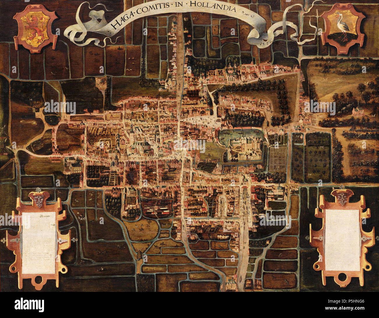 Hague netherlands map hi-res stock photography and images - Alamy