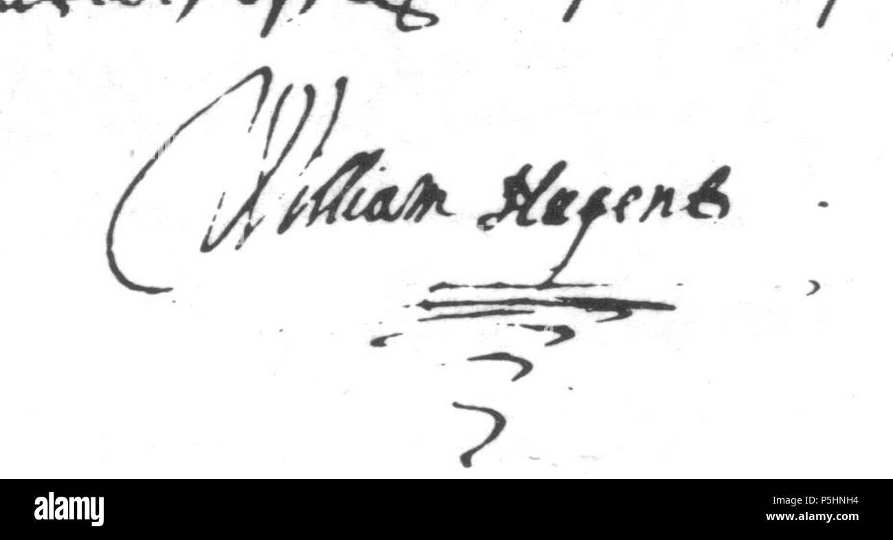 N/A. Signature of William Nugent . 1584. William Nugent 18 1584 ...