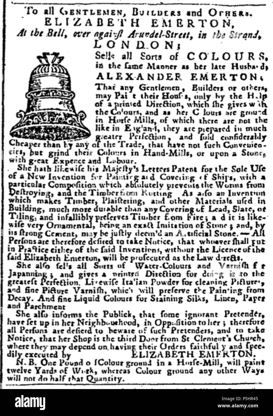 Journal advertisement hi-res stock photography and images - Alamy