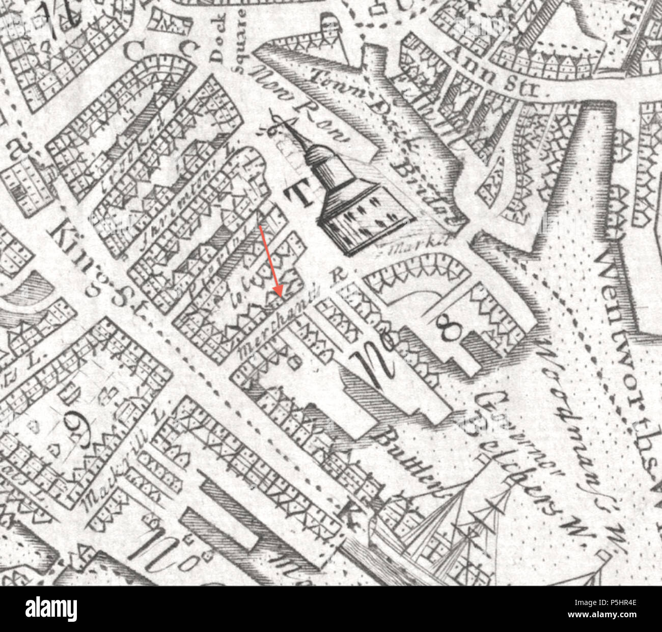 1743 map hi-res stock photography and images - Alamy