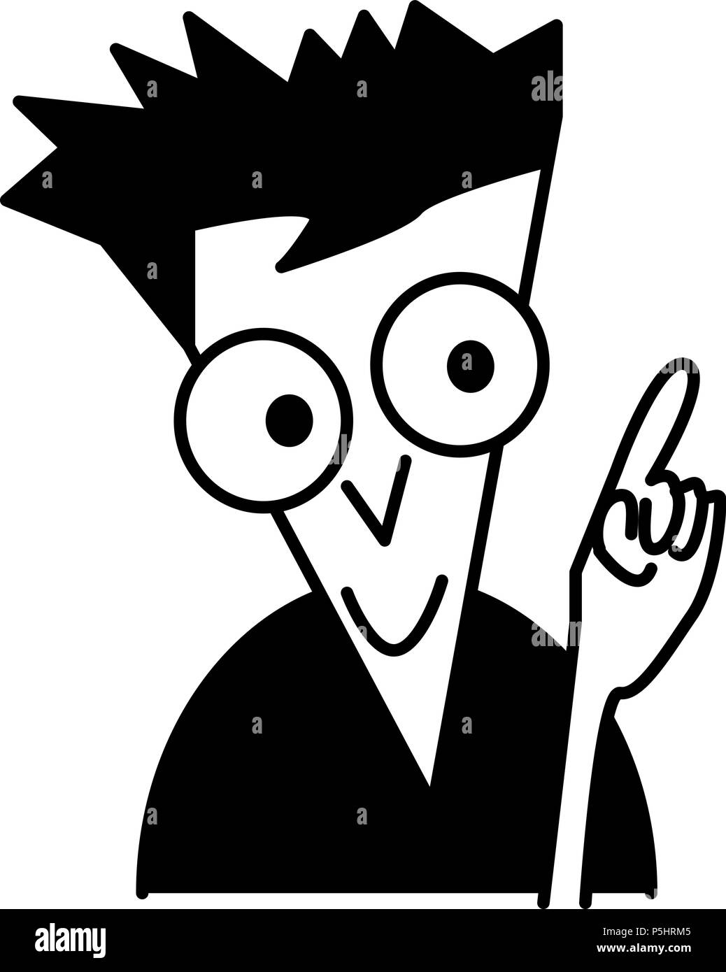 Icon - Asking man - Vector Stock Vector Image & Art - Alamy