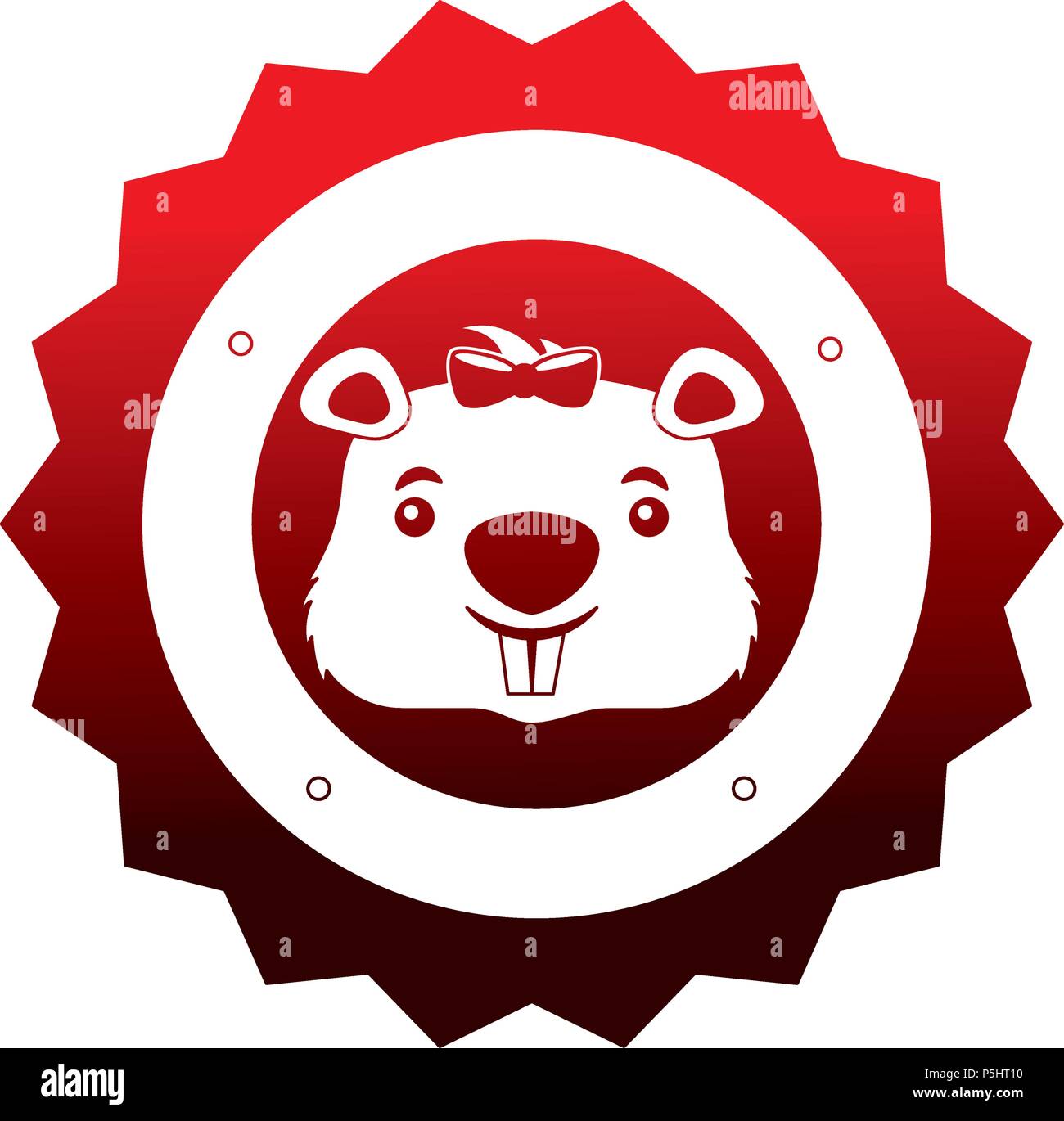 Female beaver Stock Vector Images - Alamy