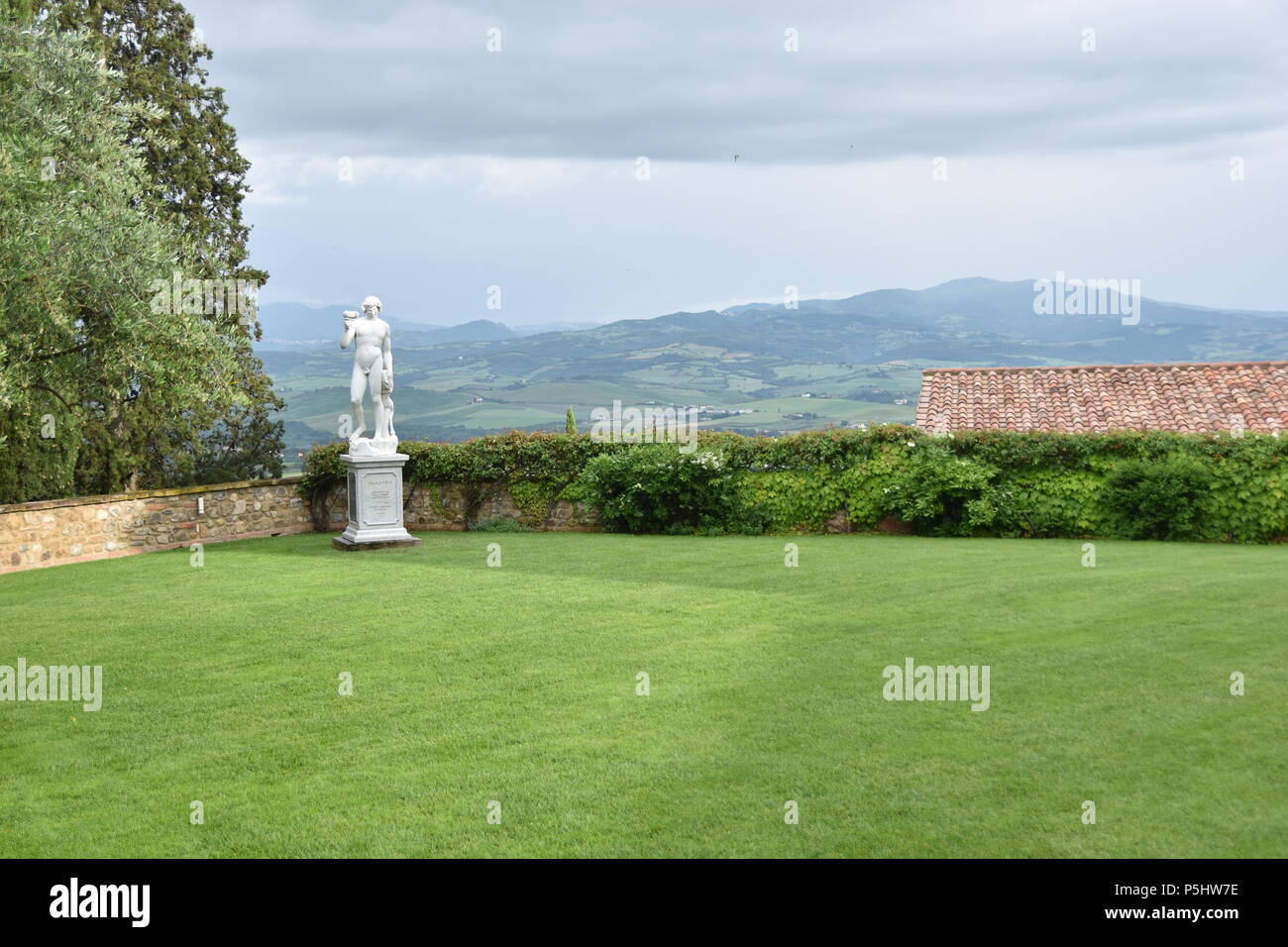 Banfi castle italy hi-res stock photography and images - Alamy