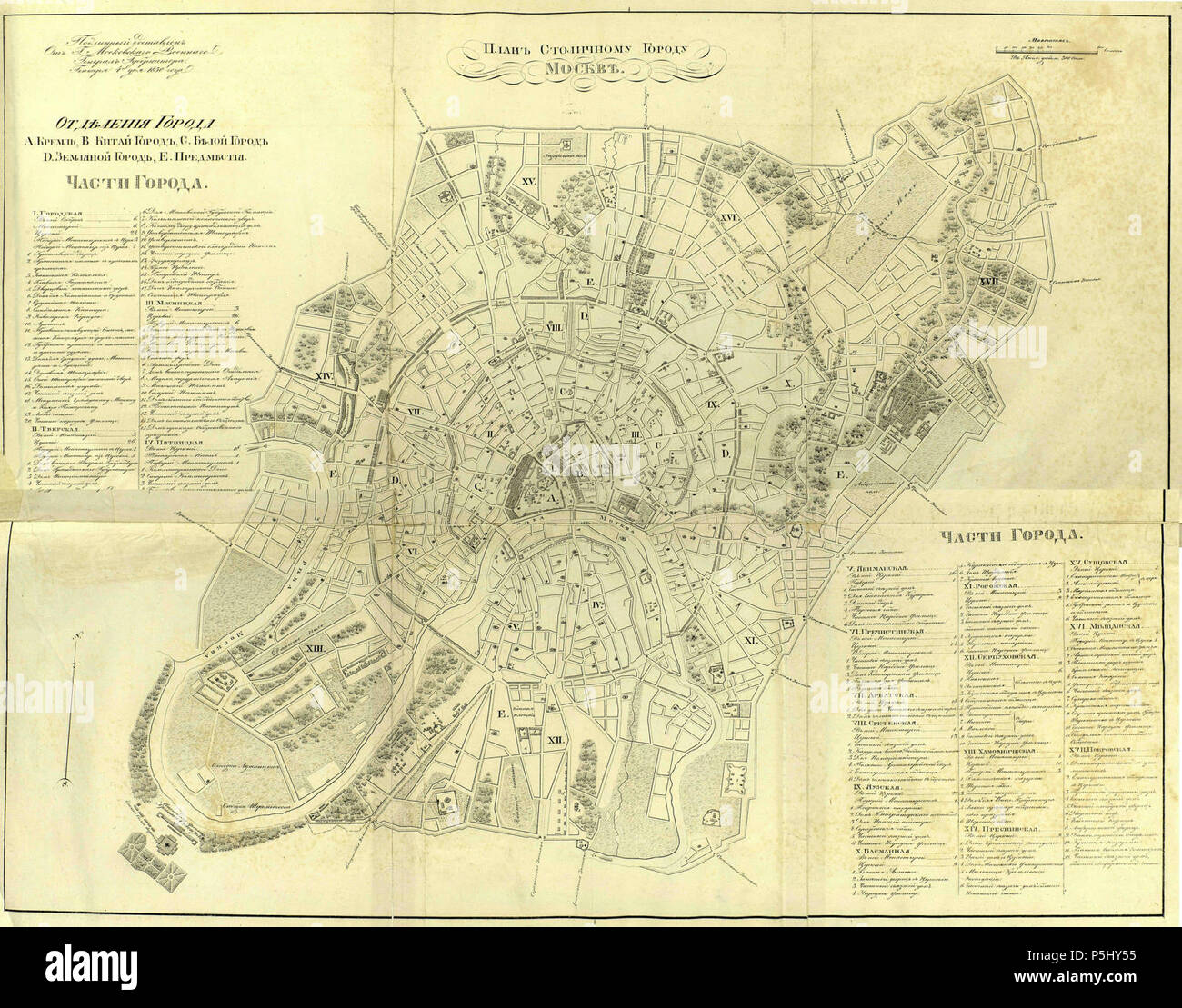 Moscow 1850 photo hi-res stock photography and images - Alamy