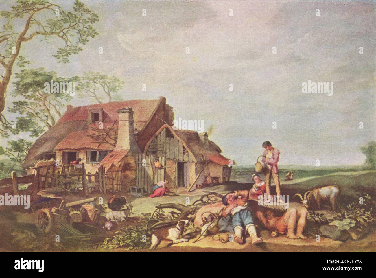 Deutsch: Bauernhof 17th century English: 2nd quarter of 17th century ...