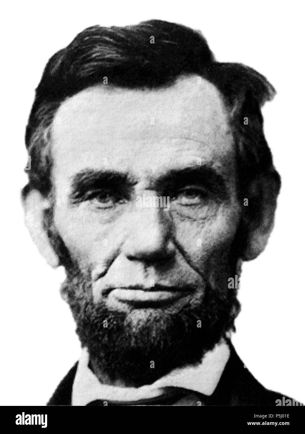 President lincoln united states Black and White Stock Photos & Images ...